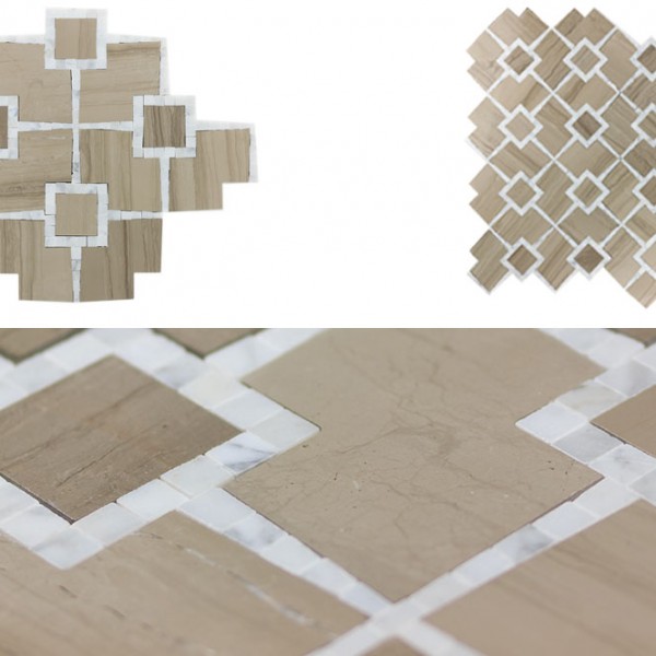 Decorative Mosaic Floor & Wall Tile - BV Tile and Stone